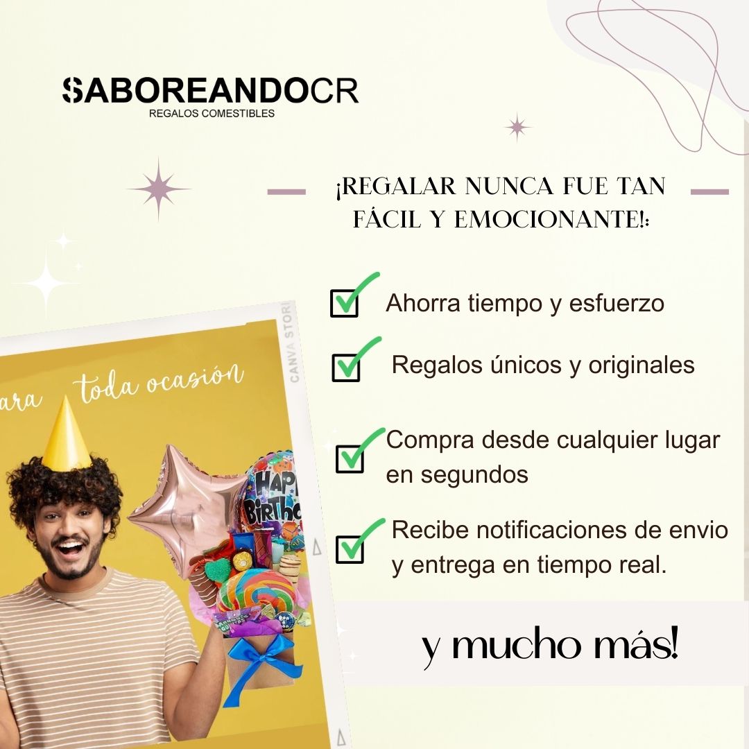 Regalos comestibles para toda ocasión en Costa Rica – Saboreandocr